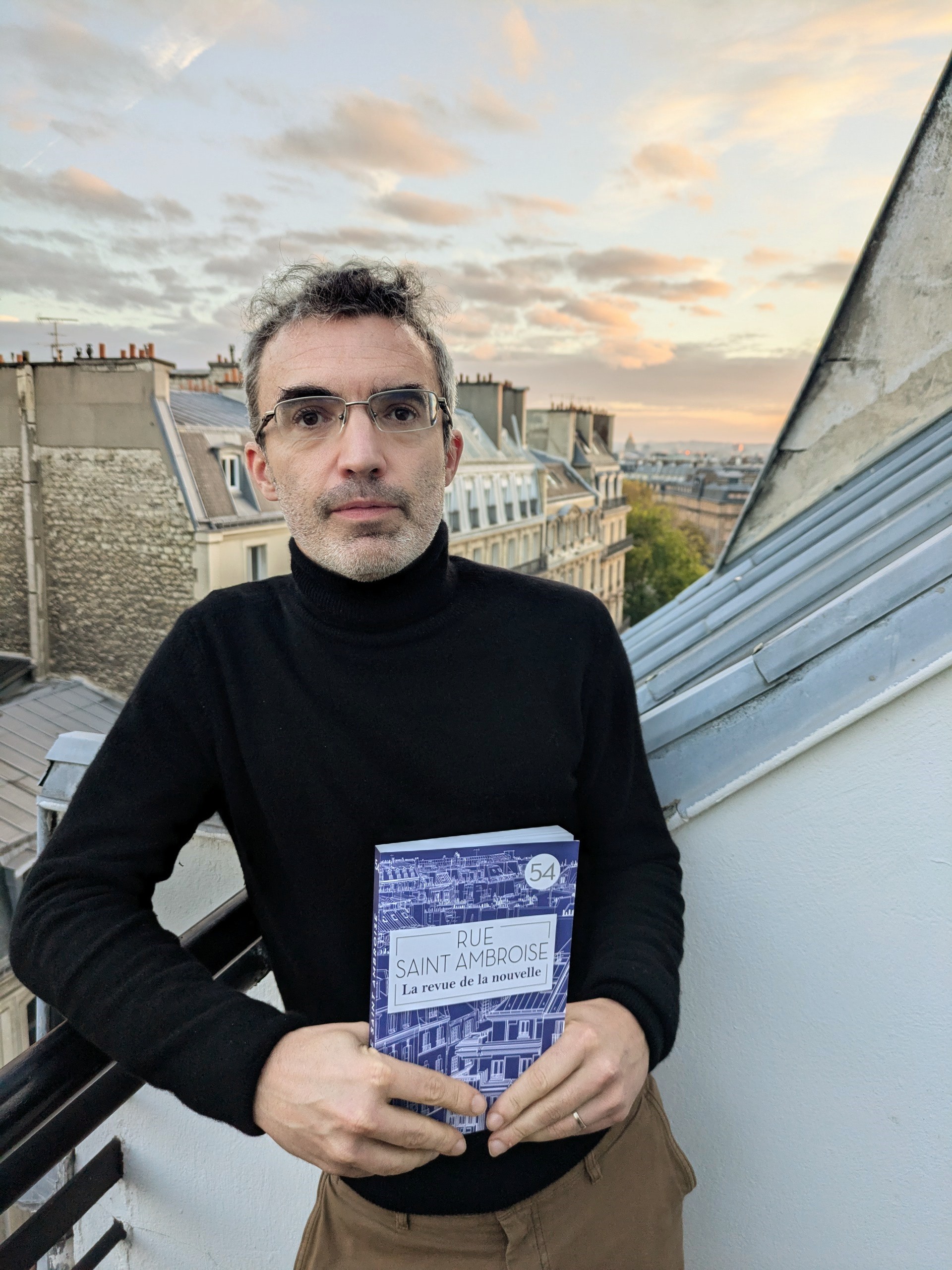 Remise des prix de la revue Rue Saint Ambroise - Laurent Gagnepain